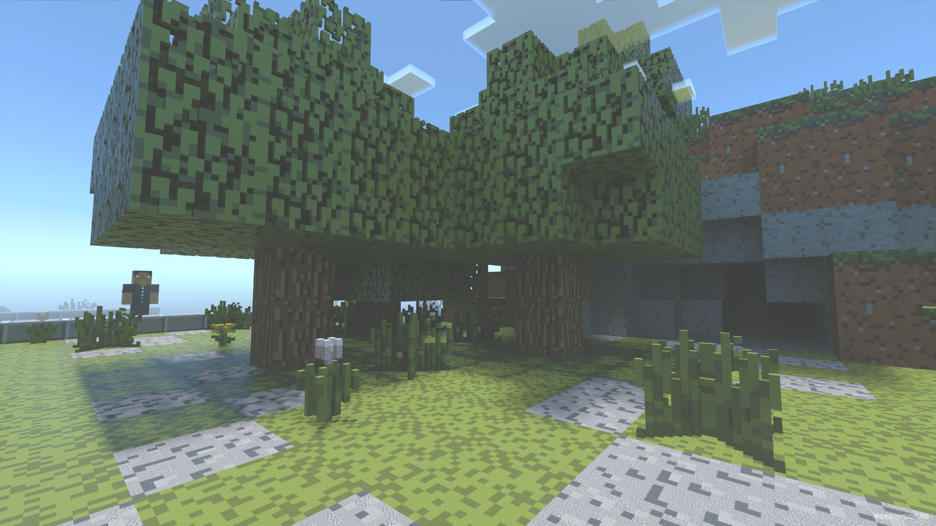 The Giant World / Карты для Майнкрафт / Minecraft PE Inside